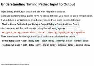 Timing Paths - VLSI Master